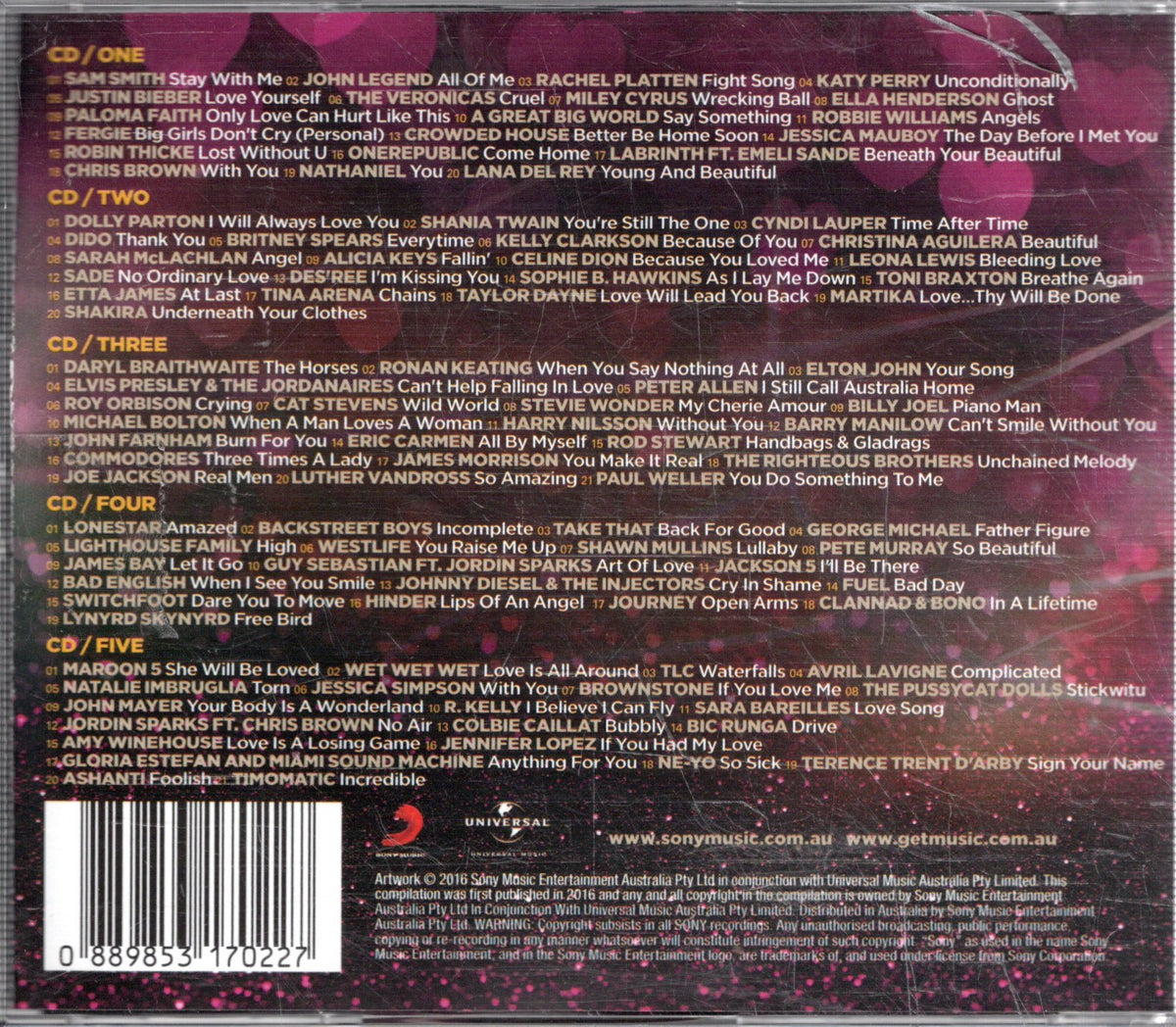 CD'S - 101 Greatest Ballads - DVDMU - CDS002 - GEE – Lifeline Queensland