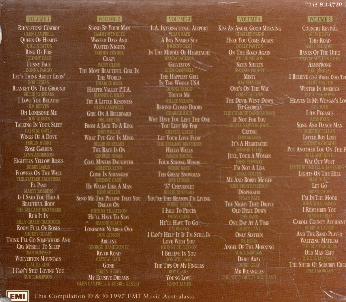 CD'S - Country Complete - DVDMU - CDS001 - GEE – Lifeline Queensland