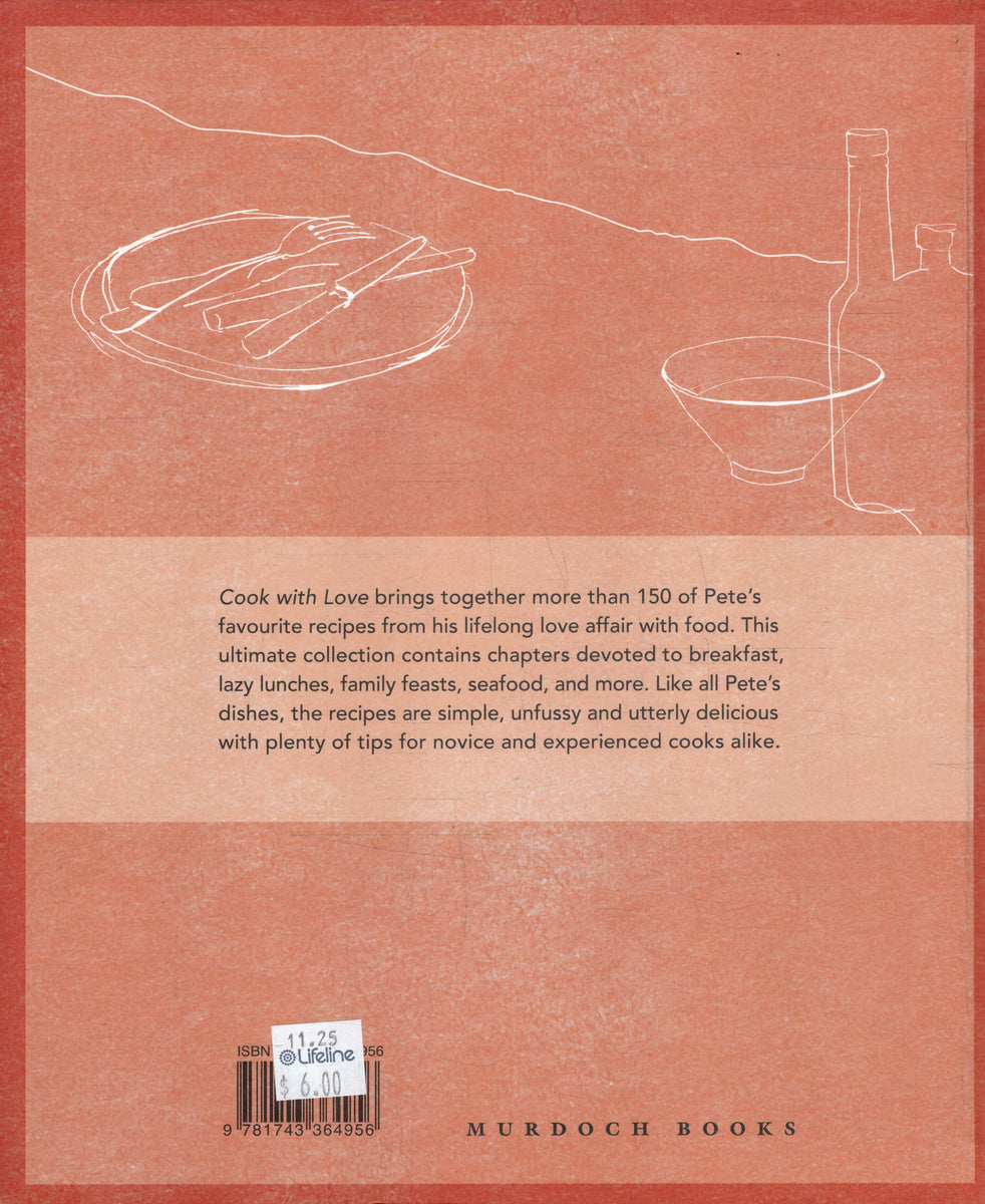 Cook with Love the Pete Evans Collection - BCOO - BOO021 – Lifeline ...