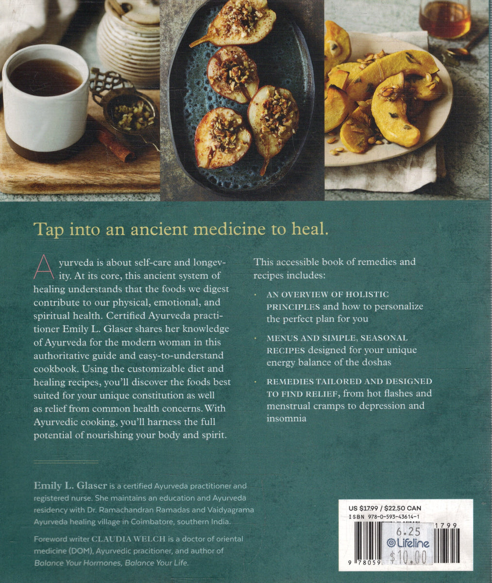 Ayurveda for Women: The Power of Food as Medicine - Emily L Glaser - B ...