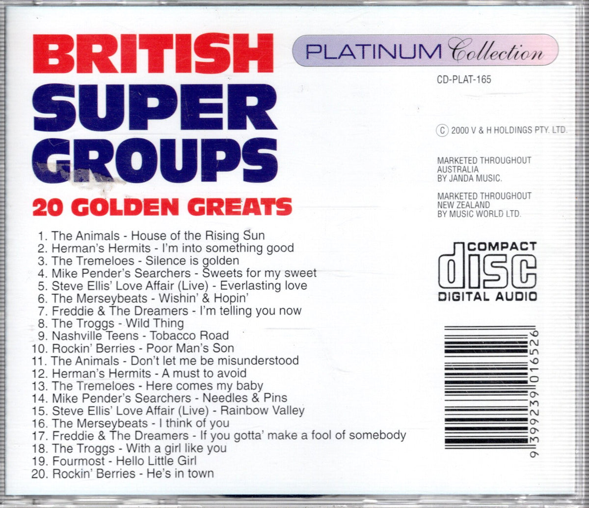 CD - British Supergroups - CD427 DVDMU - GEE – Lifeline Queensland
